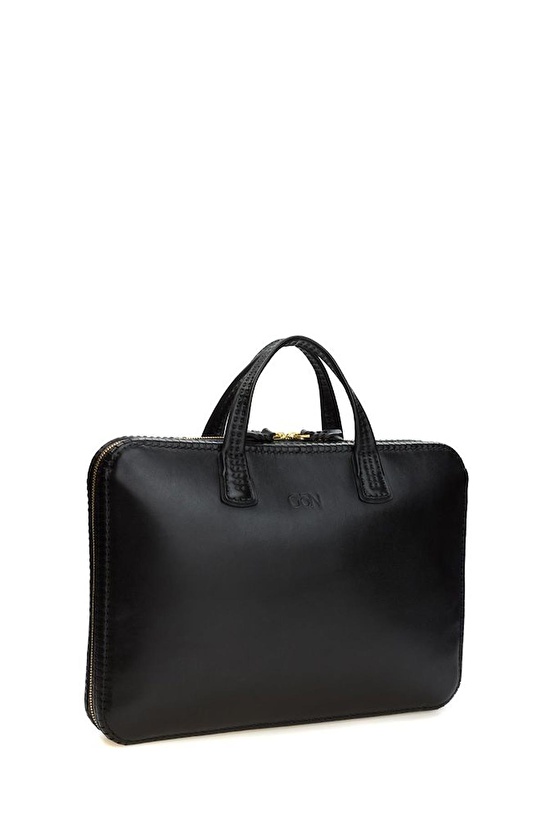 Gön Deta Siyah Deri Unisex Laptop & Evrak Çantası 09 150 Deta Fiyatları ...