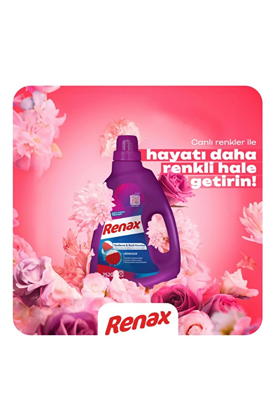 Renax Sıvı Çamaşır Deterjanı Renkliler 2520 ml - 4 Lü Paket Fiyatları ...