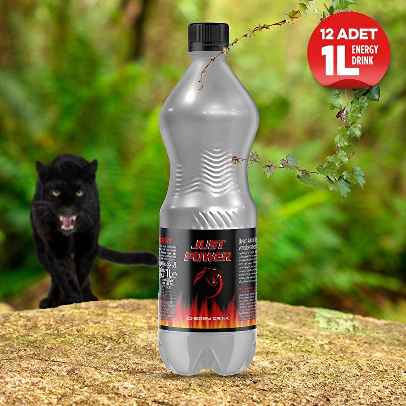Just Power Energy Drink 12 x (1 LT) Enerji İçeceği Fiyatları ve ...