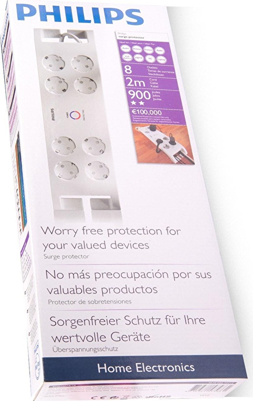 Philips SPN3080B 2 Metre 8'li Akım Korumalı Priz Fiyatları ve Modelleri - Pazarama