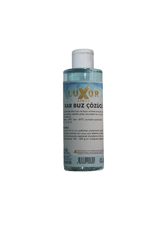 Luxor Kimya Kar ve Buz Çözücü 200 ml Fiyatları ve Modelleri - Pazarama Luxor Kimya Kar ve Buz Çözücü 200 ml Fiyatları ve Modelleri - Pazarama