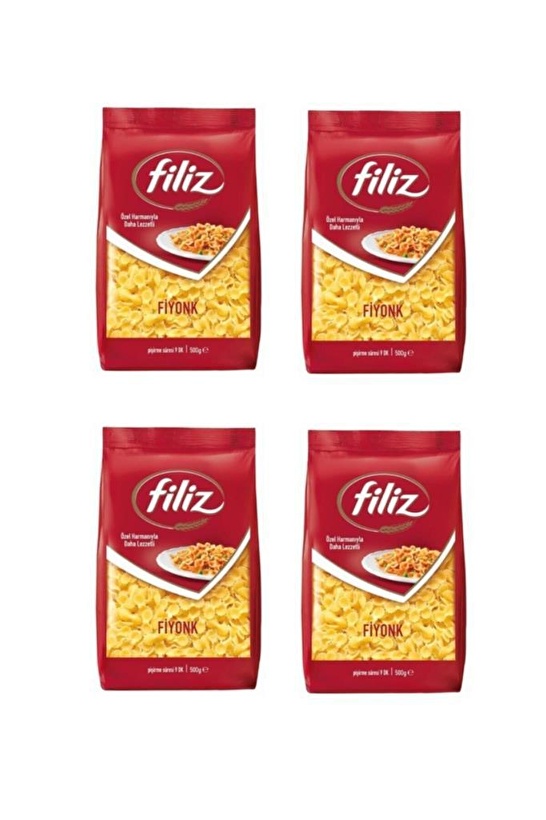 Filiz Fiyonk Makarna 500 X 4 Adet Fiyatları ve Modelleri - Pazarama