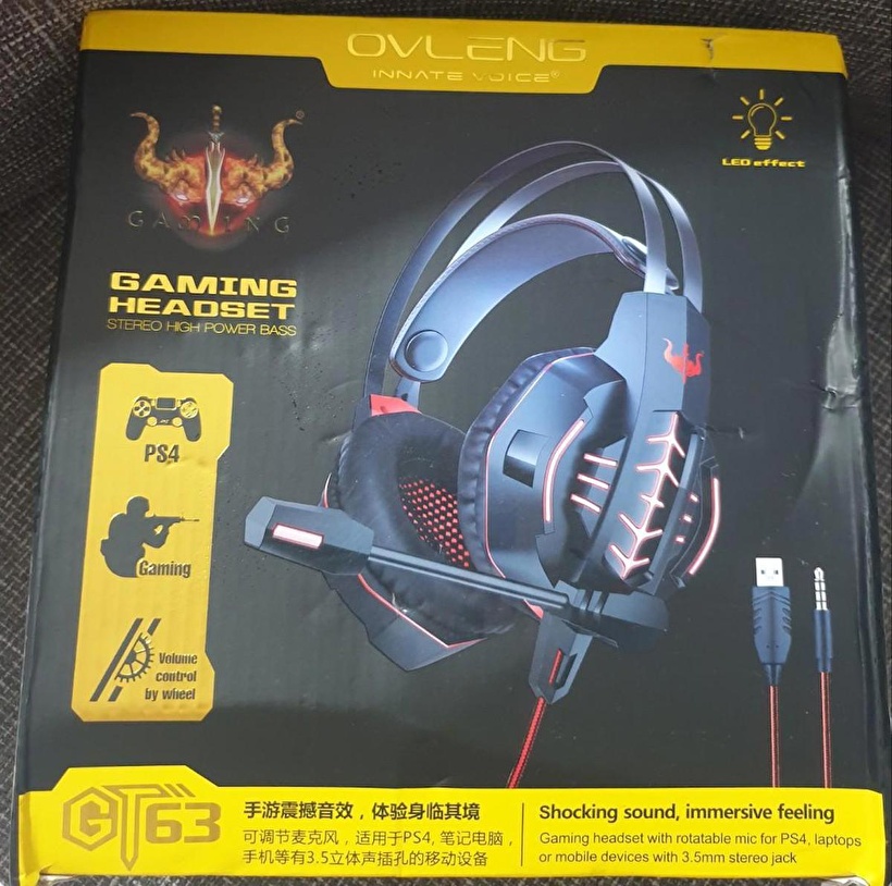 Ovleng Gt-63 Oyuncu Kulak Üstü Kulaklık Fiyatları ve Modelleri - Pazarama